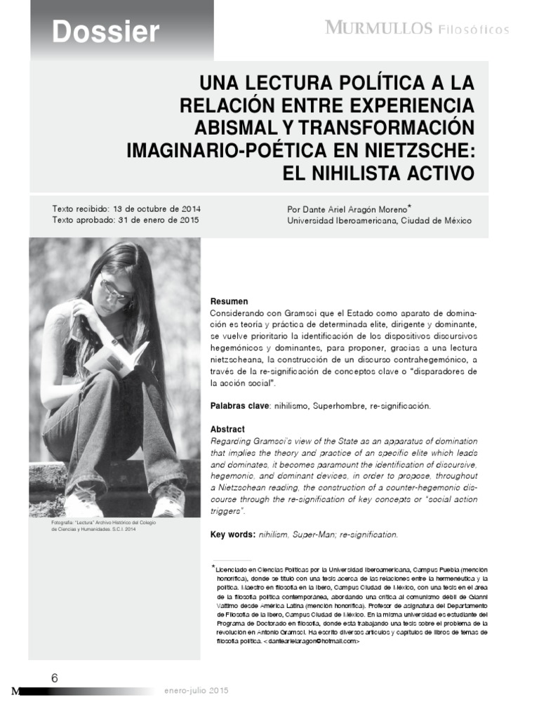 Nihilismo | PDF | Gianni Vattimo | Friedrich Nietzsche