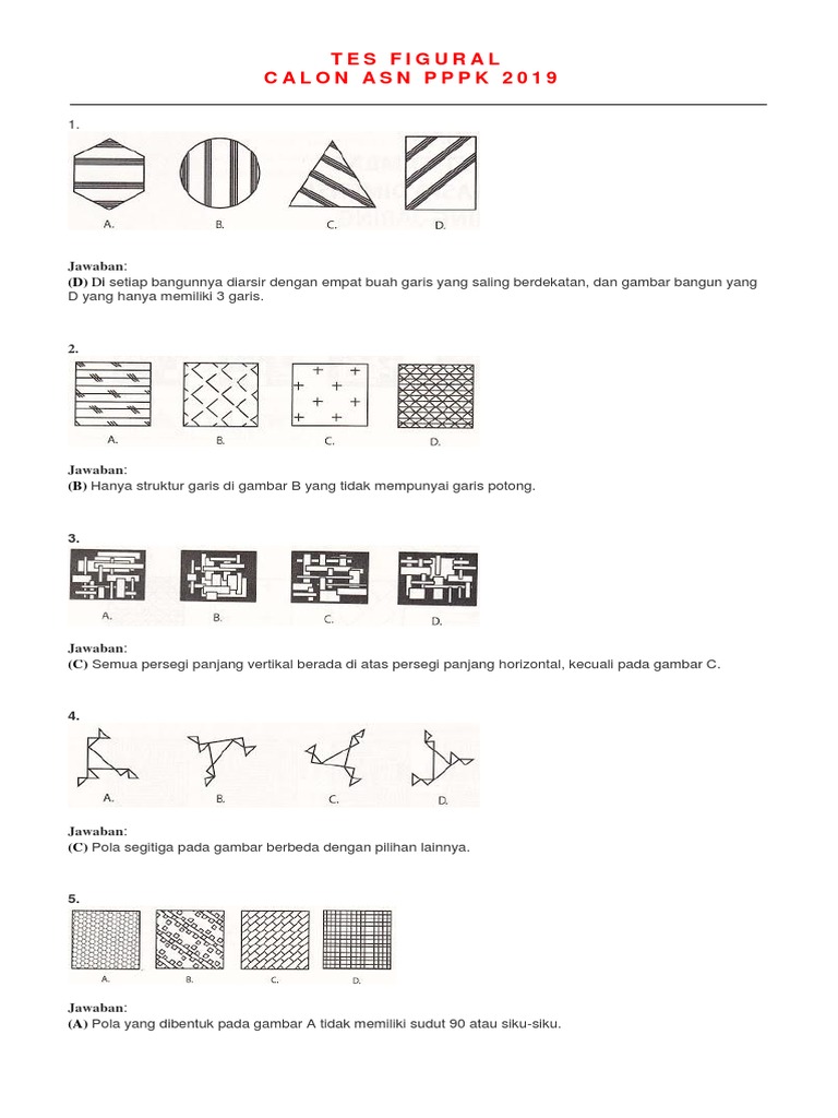 Soal Figural | PDF