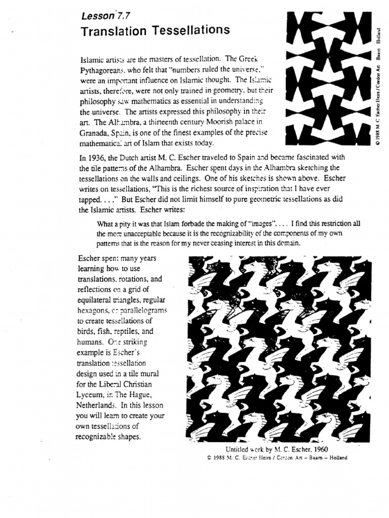 Tessellations Howto | PDF
