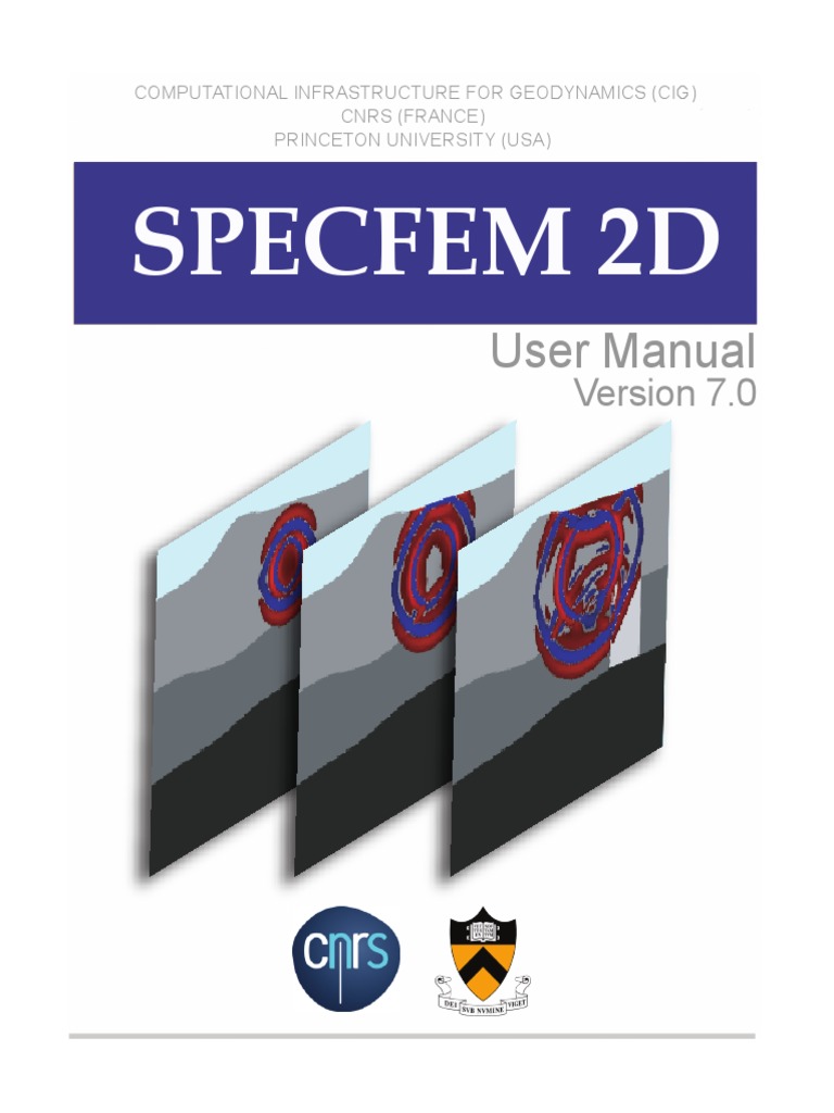 Manual SPECFEM2D | PDF | Compiler | Command Line Interface