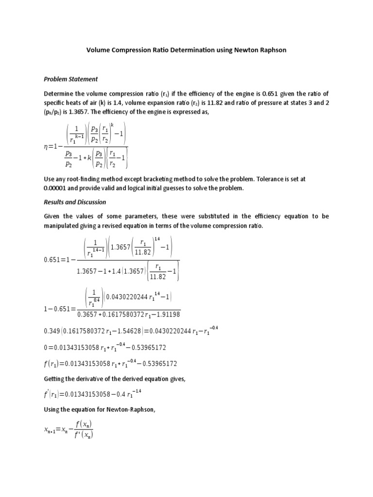 Numerical Methods Machine Problem 1 | PDF | Function (Mathematics ...