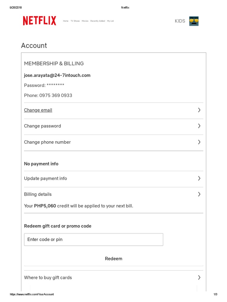 Netflix PDF | PDF | Netflix | Internet Privacy