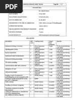 Operator Skill MATRIX | PDF | Human Factors And Ergonomics | Engineering