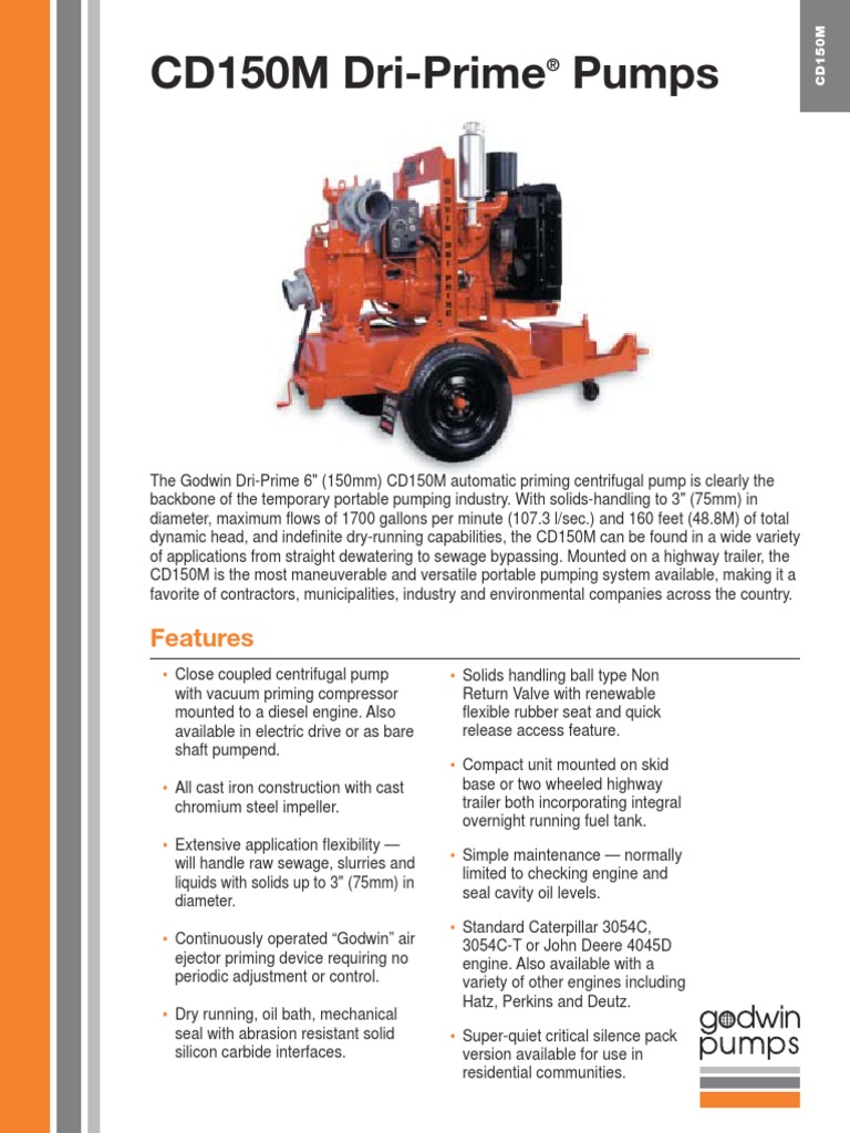 CD150M | PDF | Pump | Engines