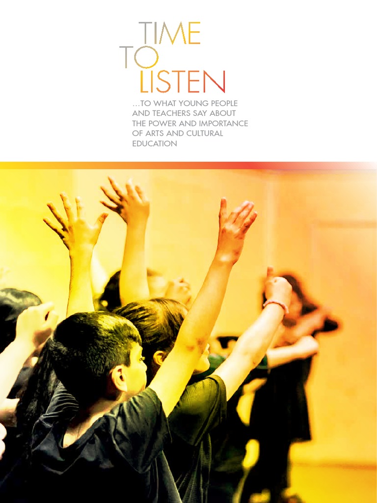 Time To Listen | PDF | Teachers | Curriculum