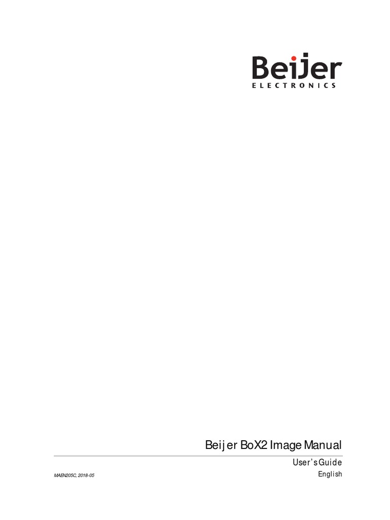 Beijer BoX2 Image Manual MAEN205C PDF | PDF | File Transfer Protocol ...