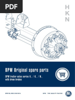 BPW Original Spare Parts Catalog | PDF | Welding | Construction