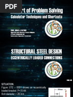 Bolted Connections Sample Problem 1:: Solution | PDF | Rivet | Screw