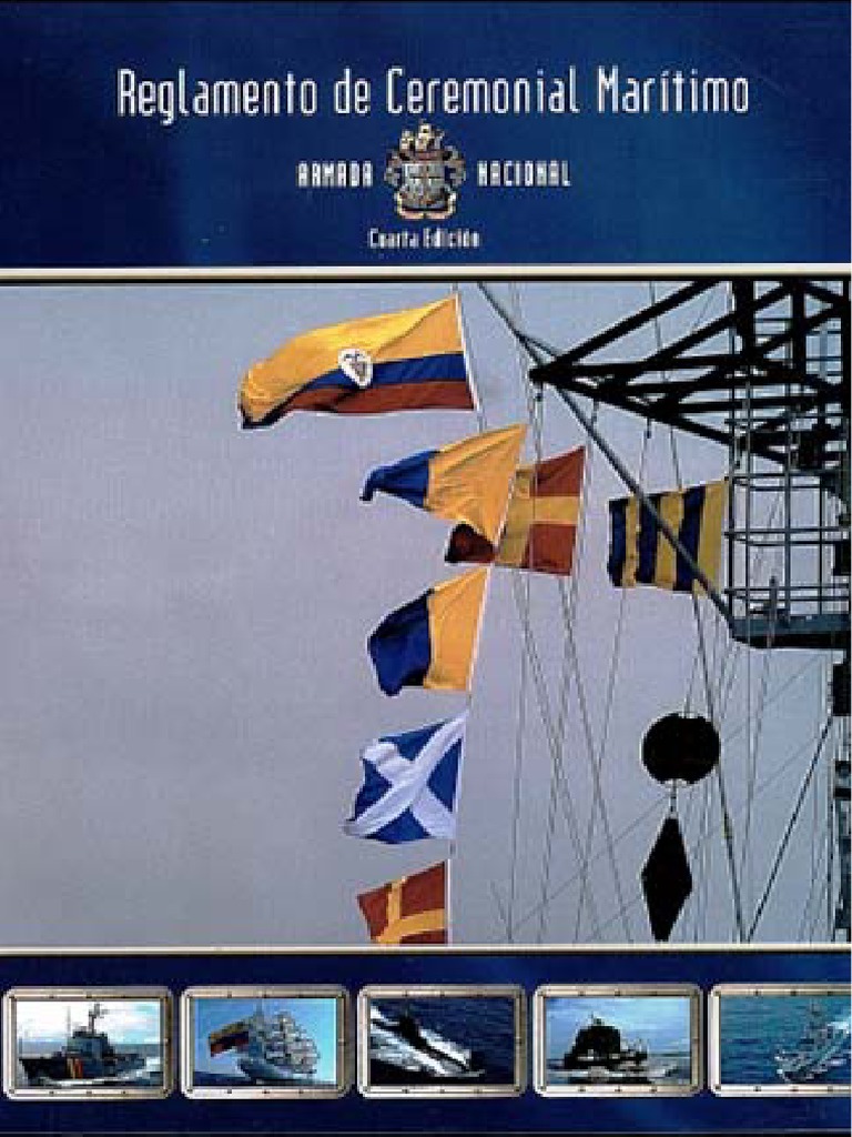 Reglamento de Ceremonial Maritimo PDF | PDF | Heráldica | Bandera
