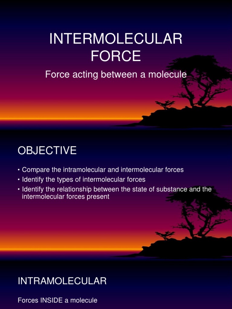 Intermolecular Force B | PDF | Ion | Intermolecular Force