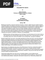 Debate Script | PDF | Expert | Justification