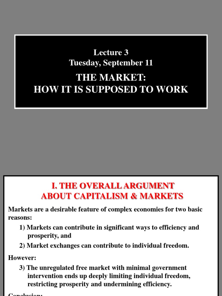 Understanding Capitalism and Market Efficiency | PDF | Pareto ...