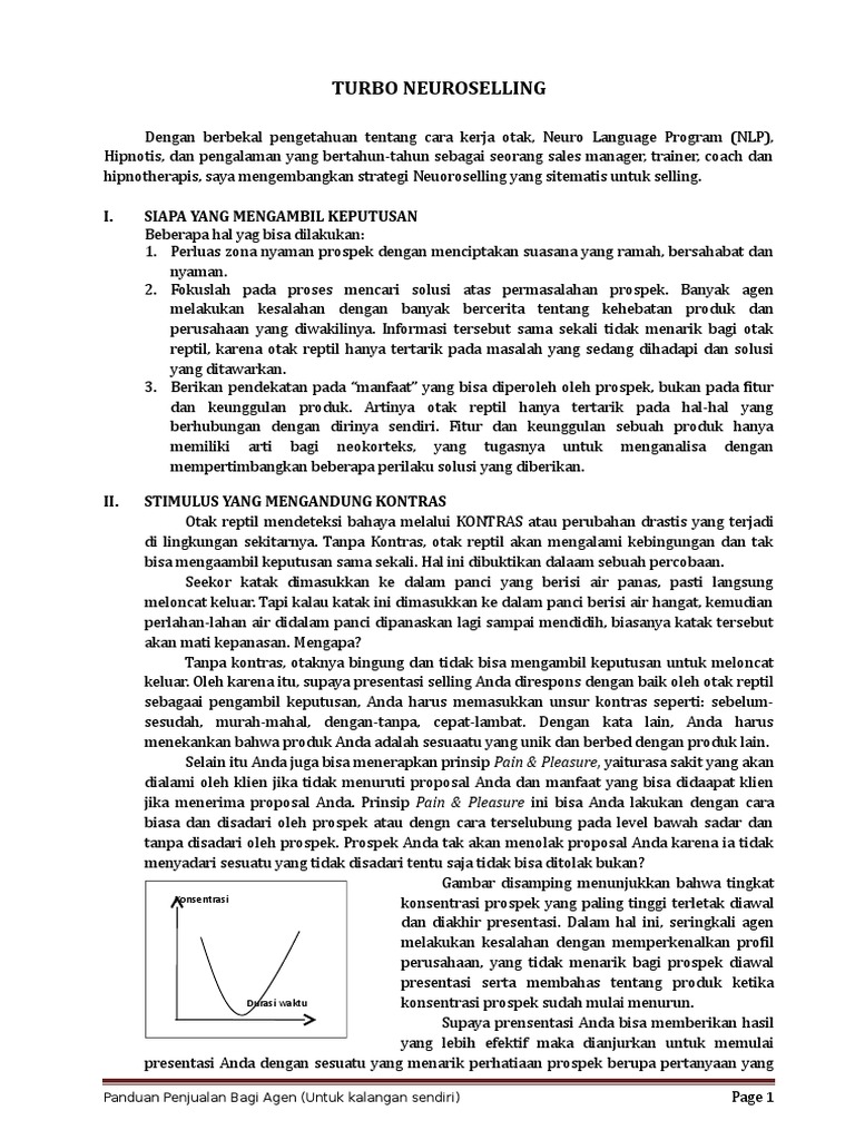 Turbo Neuroselling: Strategi Efektif Penjualan | PDF | Pengembangan ...