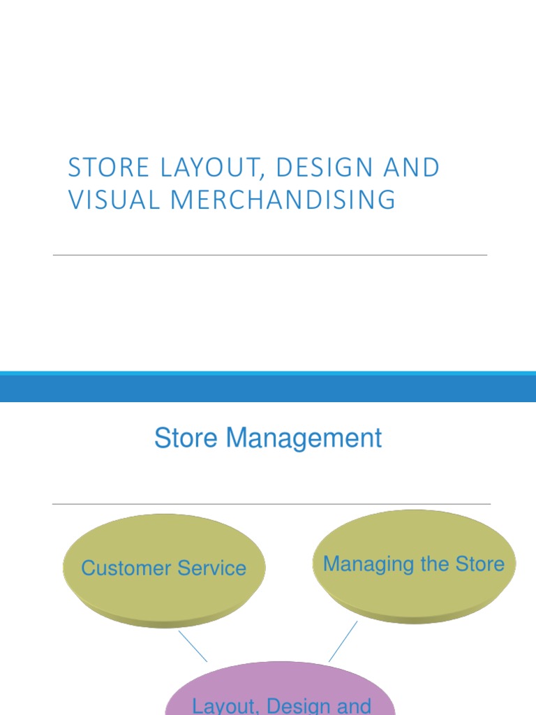 Store Layout, Design and Visual Merchandising | PDF | Retail ...