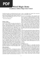 d100 - Minor Magical Items - GM Binder | PDF