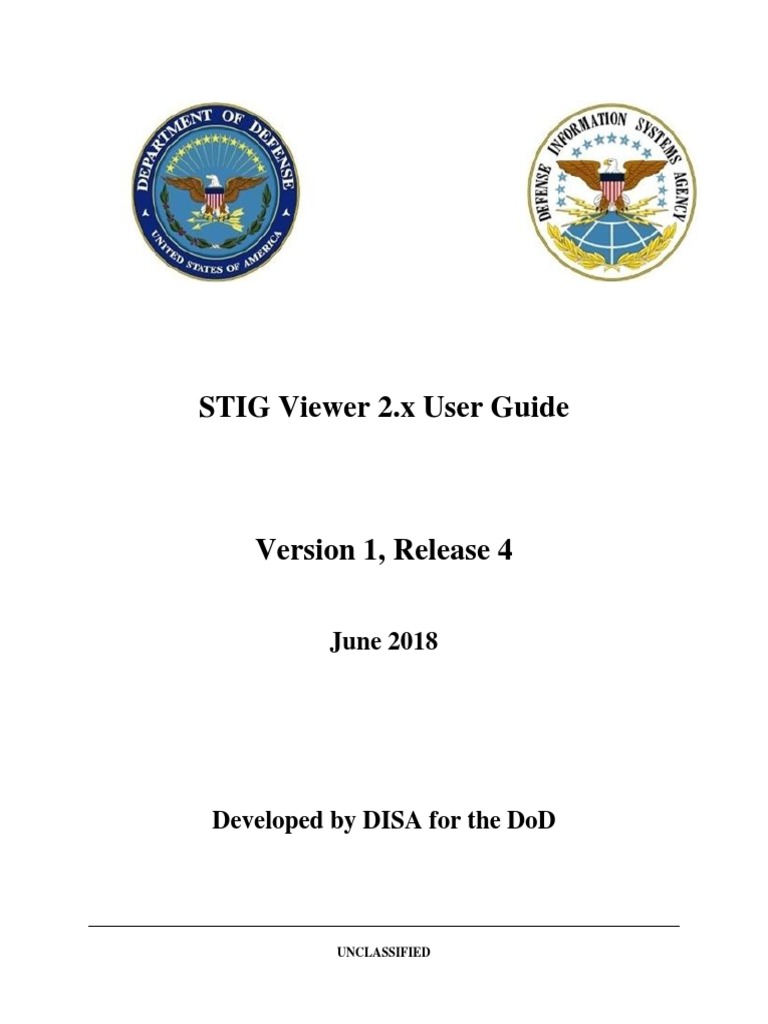 STIG Viewer 2.x User Guide June 2018 | PDF | Zip (File Format) | Java ...