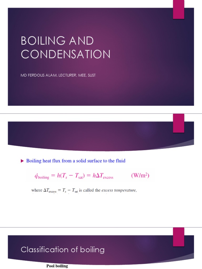 Boiling and Condensation - 2 | PDF | Boiling | Heat Transfer