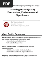 PUB Drinking Water Quality Standards | PDF | Water Quality | Drinking Water