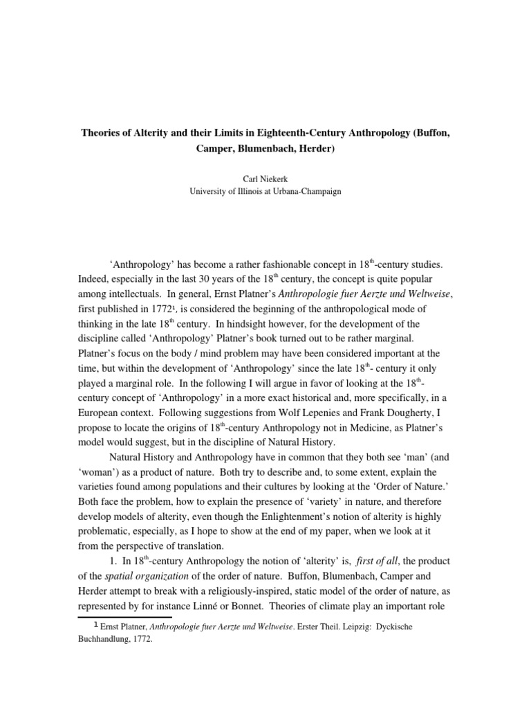 Theories of Alterity A | PDF | Anthropology | Cognitive Science