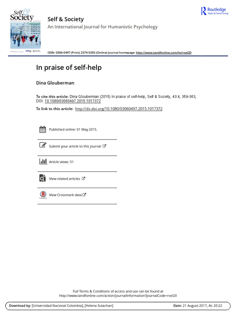 Self Help | Download Free PDF | Self Help | Self Help Book