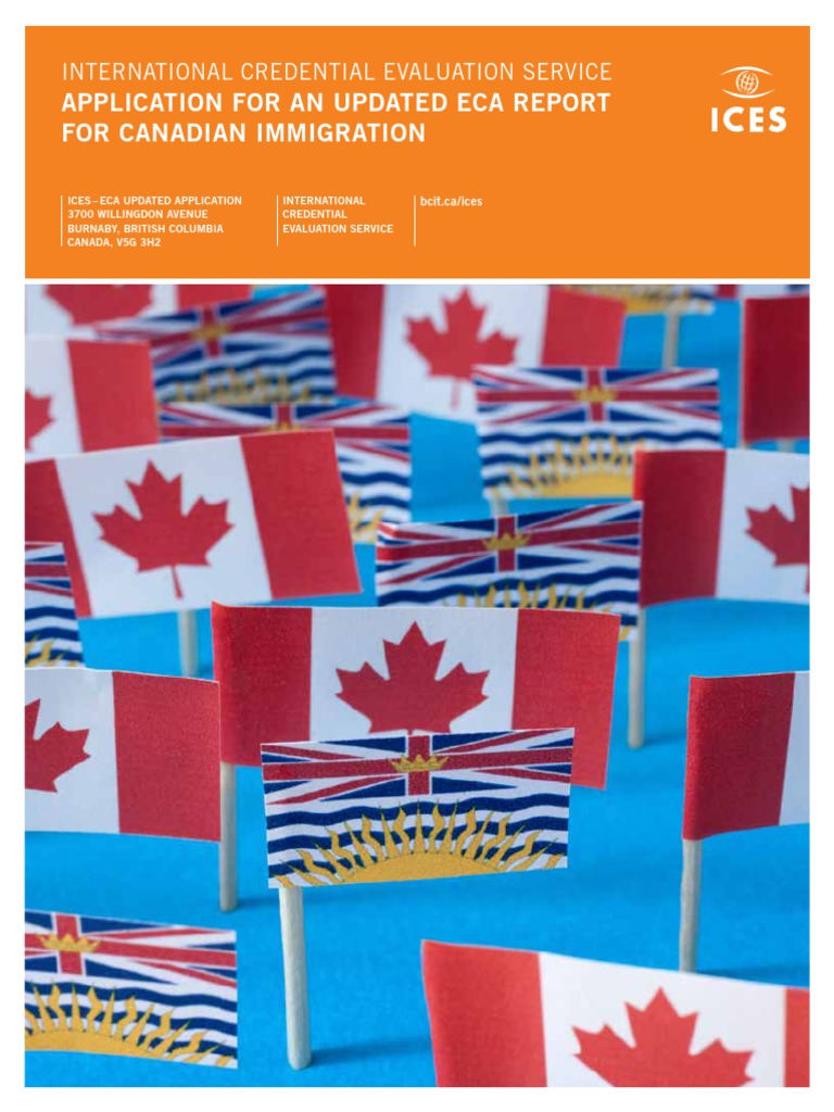 Ices Eca Application Fillable Sample 2015 | PDF | Mail | Post Office Box