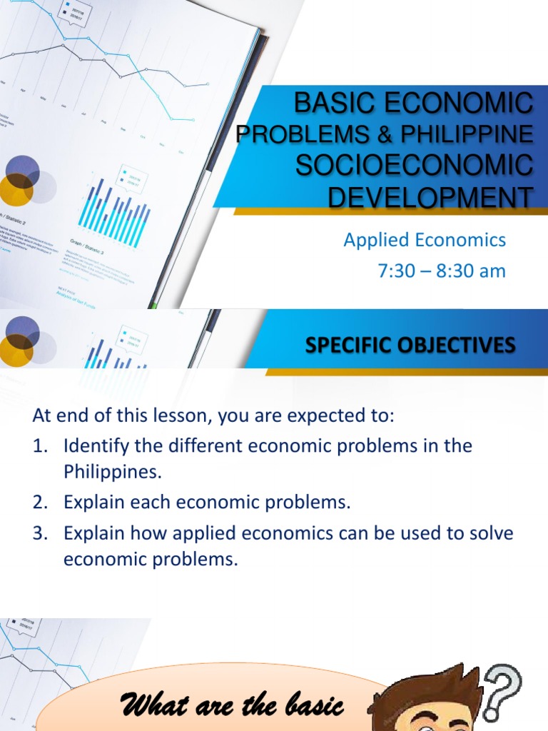 3 Basic Economic Problems and Philippine Socioeconomic Development in The 21st Century | PDF ...