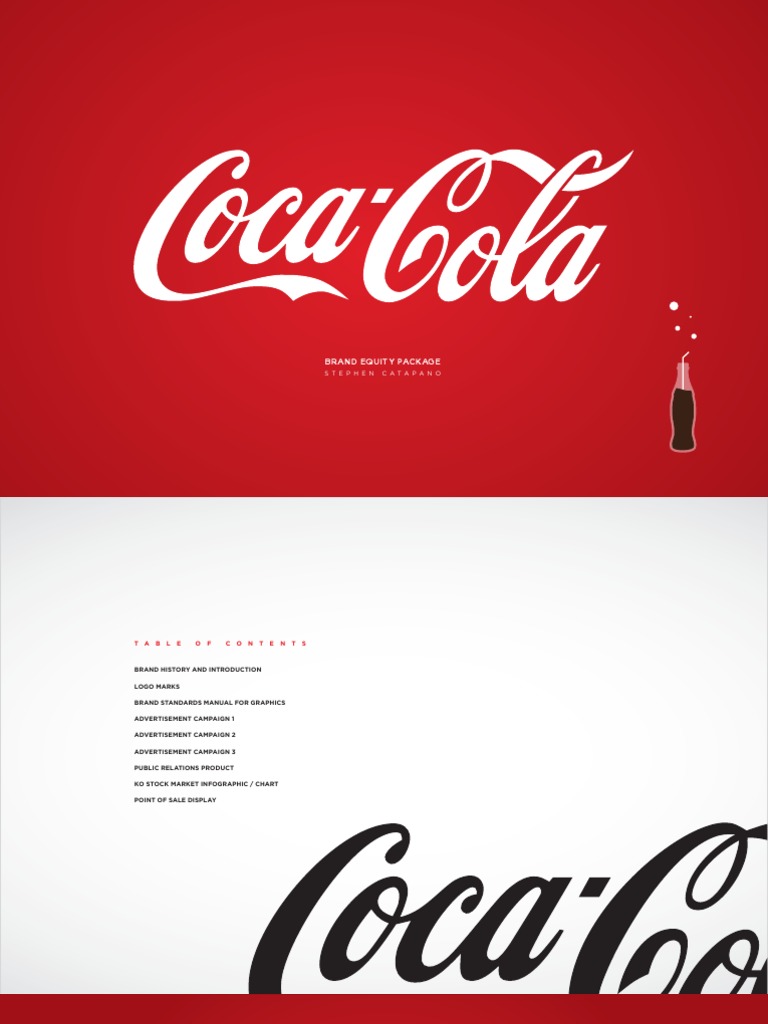 Brandbook Cocacola PDF | PDF | Cooking, Food & Wine | Art