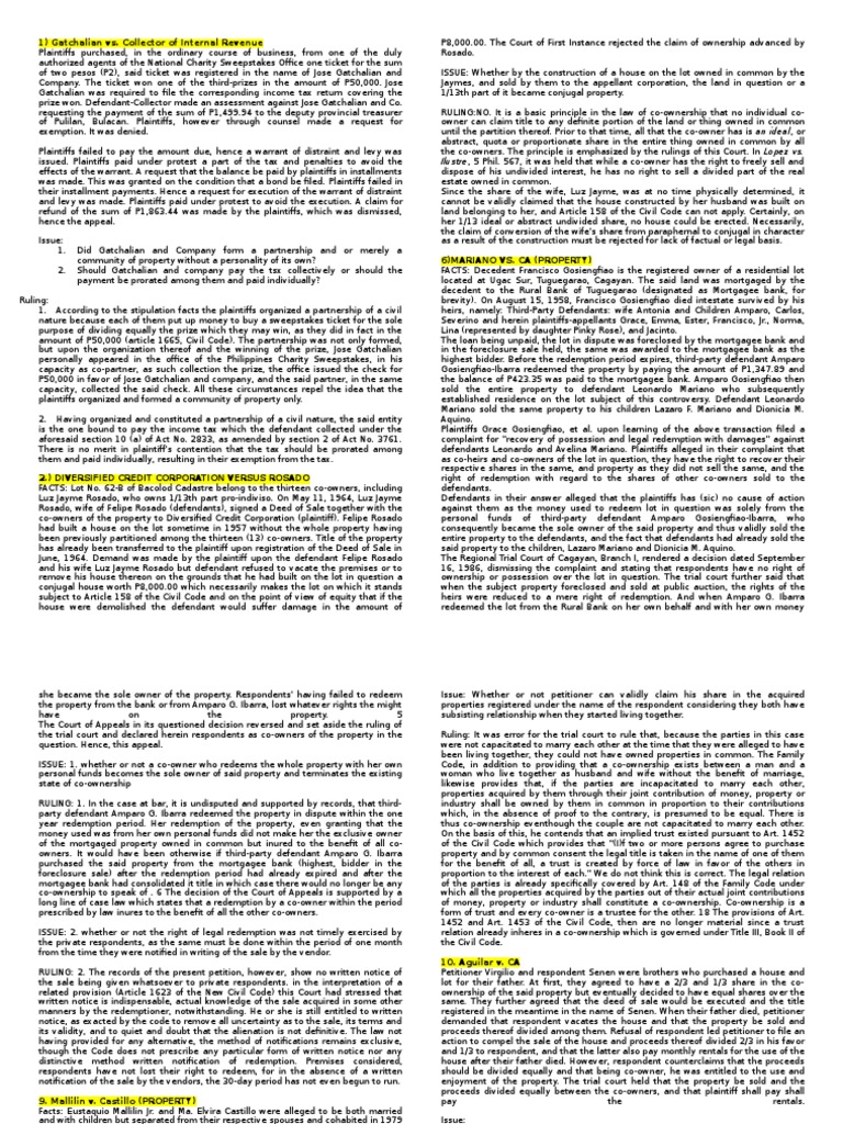 Case Digests | PDF | Mortgage Law | Foreclosure