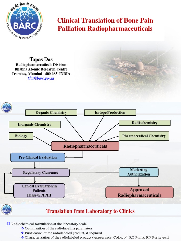 Clinical Translation of Bone Pain Palliation Radiopharmaceuticals ...
