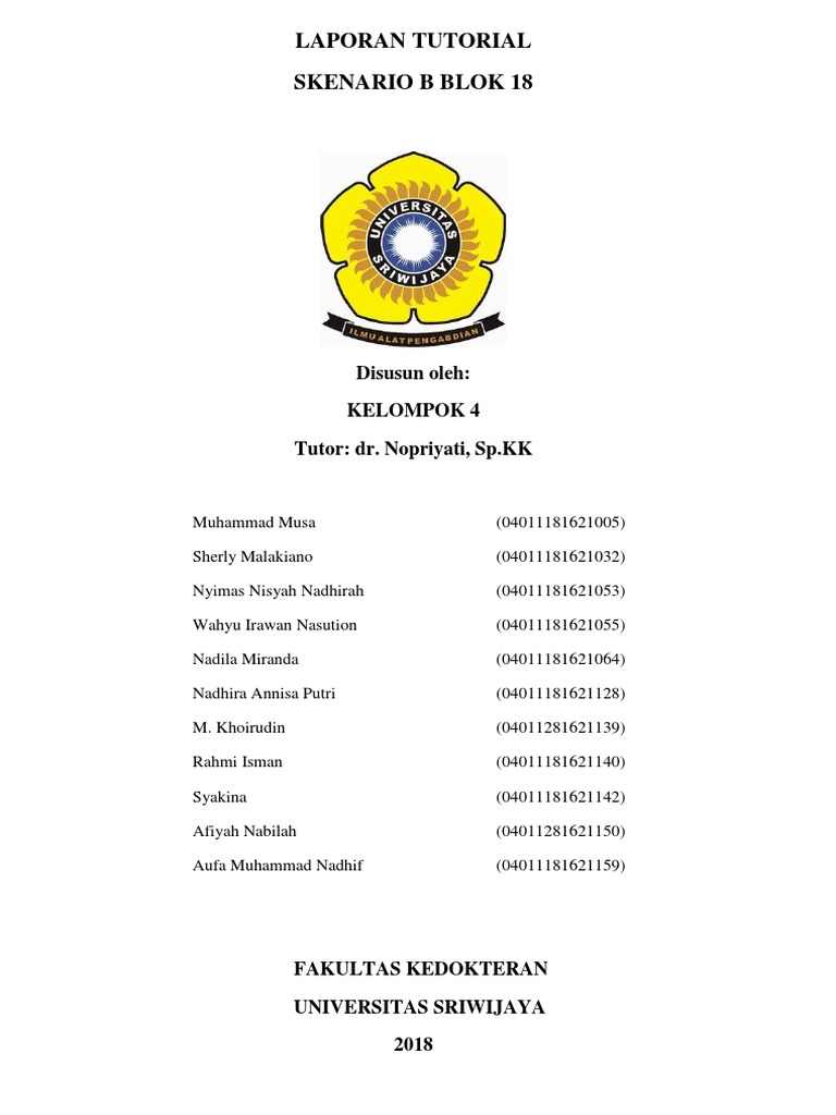 Laporan Skenario B Blok 18 Fix | PDF