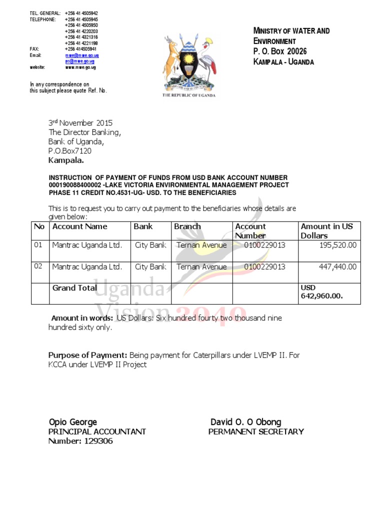 Letter Head Vision 2040 | PDF
