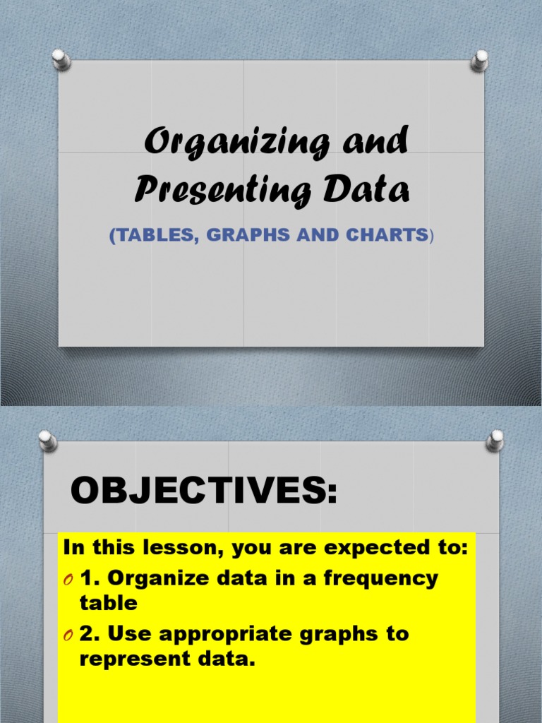 Organizing and Presenting Data | PDF