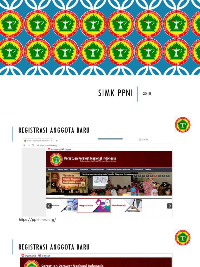 Panduan SIMK PPNI - ANGGOTA | PDF