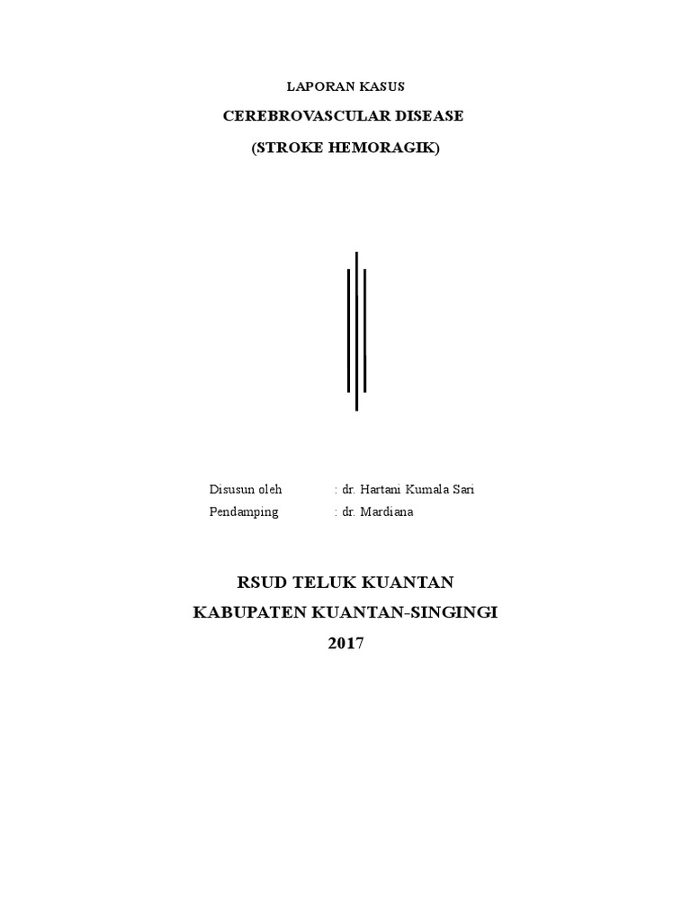 Lapkas Stroke Hemoragik | PDF