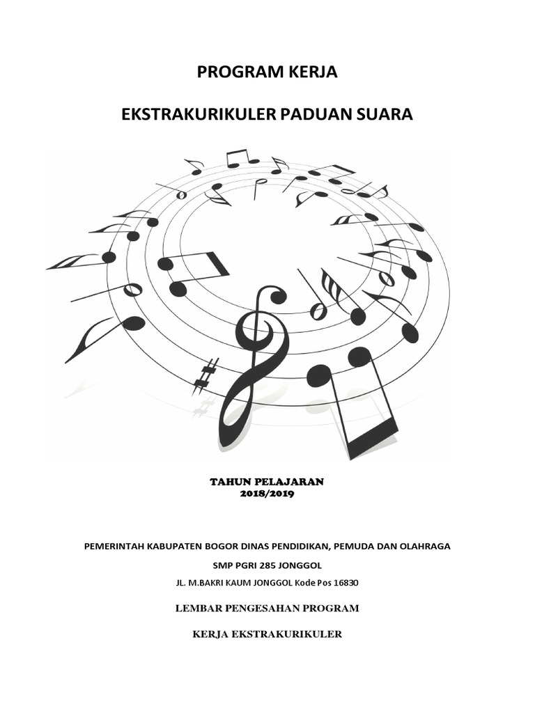 Dokumen - Tips - Program Kerja Paduan Suara | PDF Dokumen - Tips - Program Kerja Paduan Suara | PDF