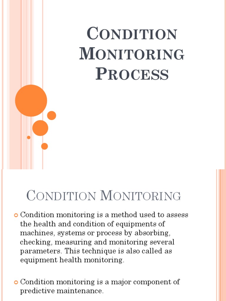 Condition Monitoring | PDF