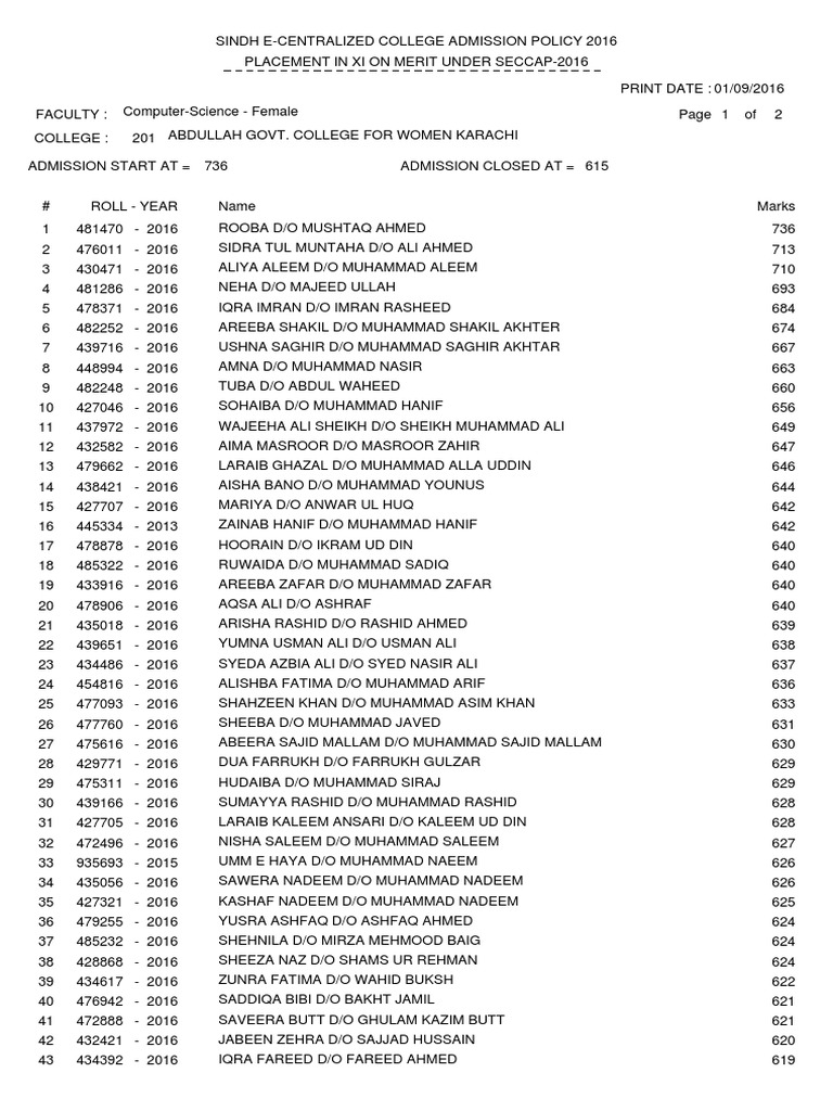 Computer Science Female | PDF | Sports