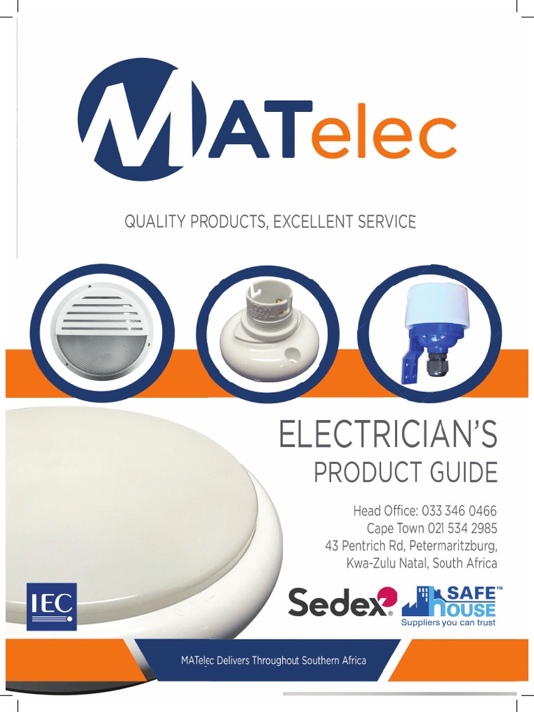 Matelec 2019 Catalogue | PDF | Lighting | Relay