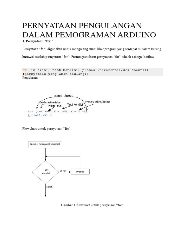Algoritma Pada Arduino | PDF