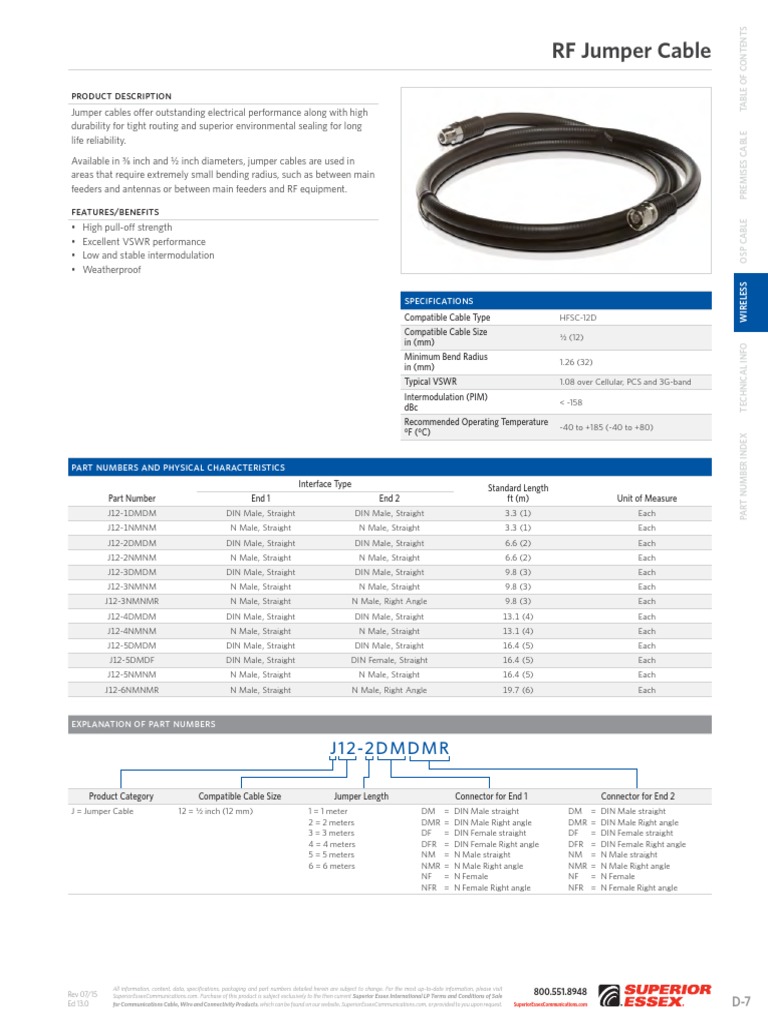 RF Jumper | PDF | Electrical Engineering | Electronics