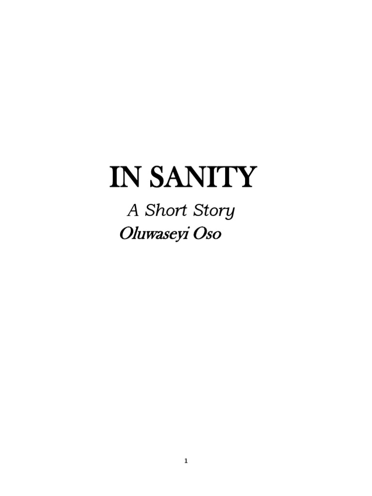 Insanity PDF | PDF | Heart