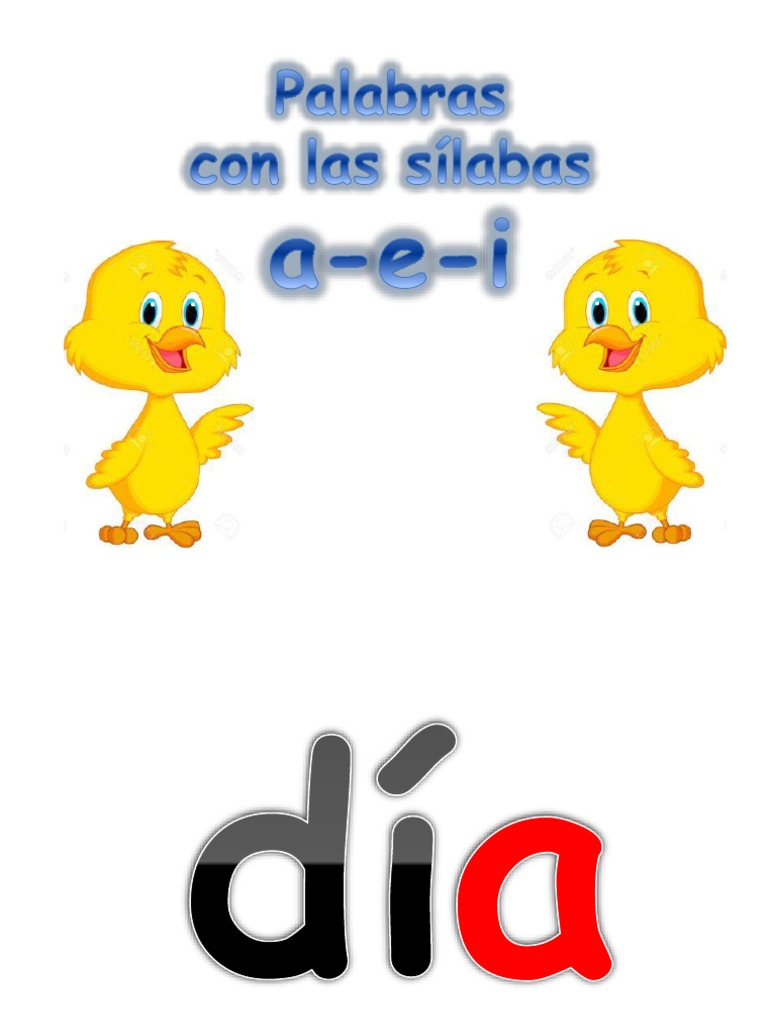 Palabras Con Aei | PDF