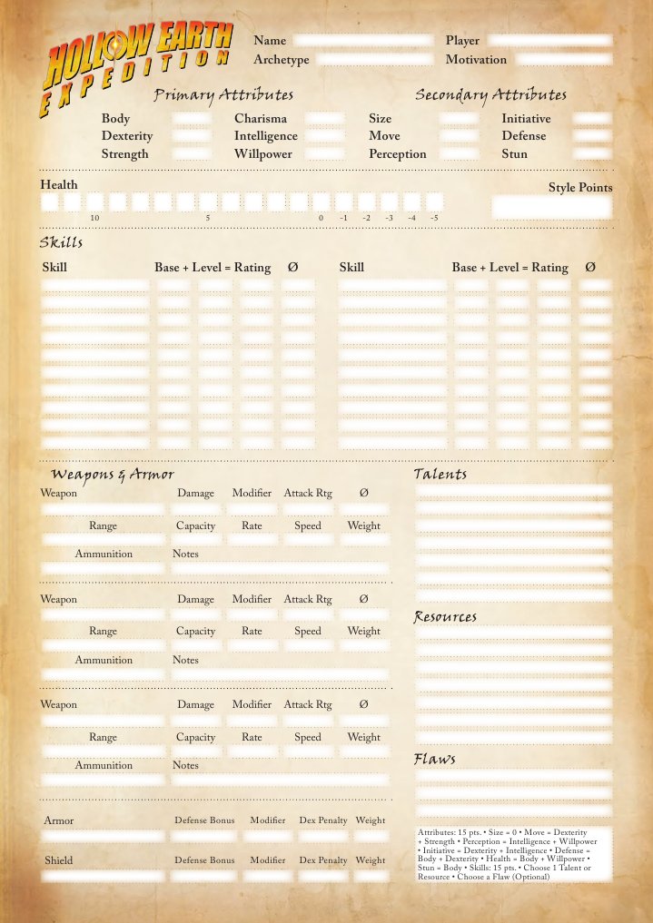 RPG Character Attributes and Skills Guide | PDF | Role Playing Games ...