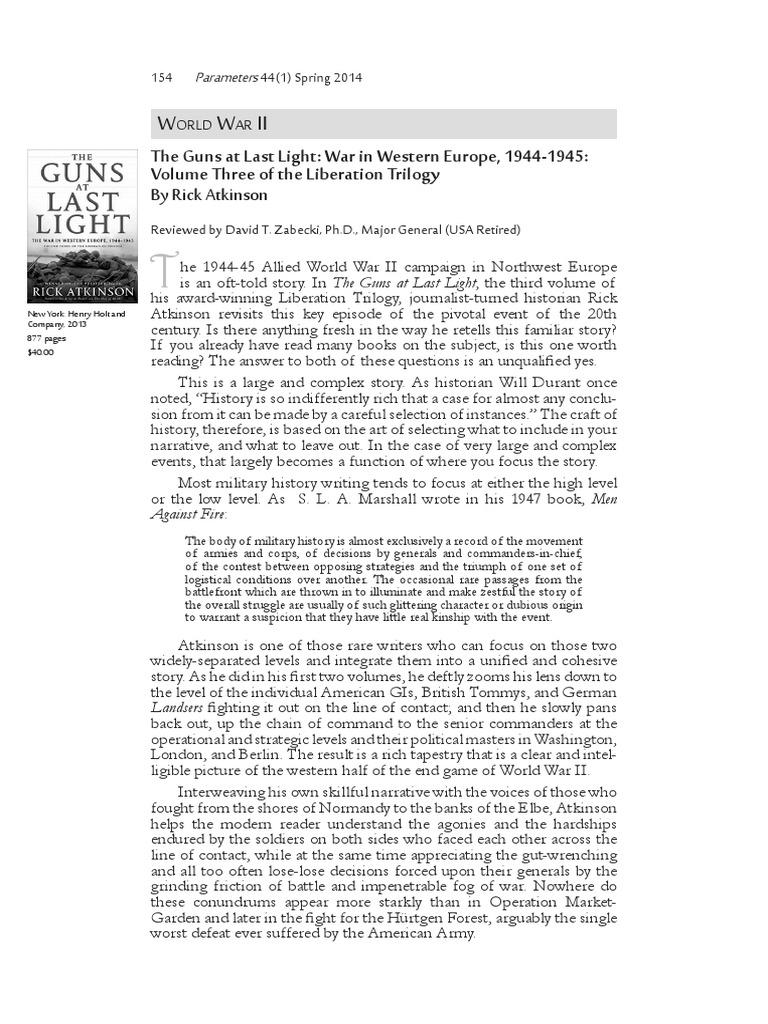 W W Ii: The Guns at Last Light: War in Western Europe, 1944-1945 ...