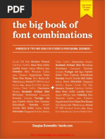Fonts Cheat Sheet | PDF | Typefaces | Typography