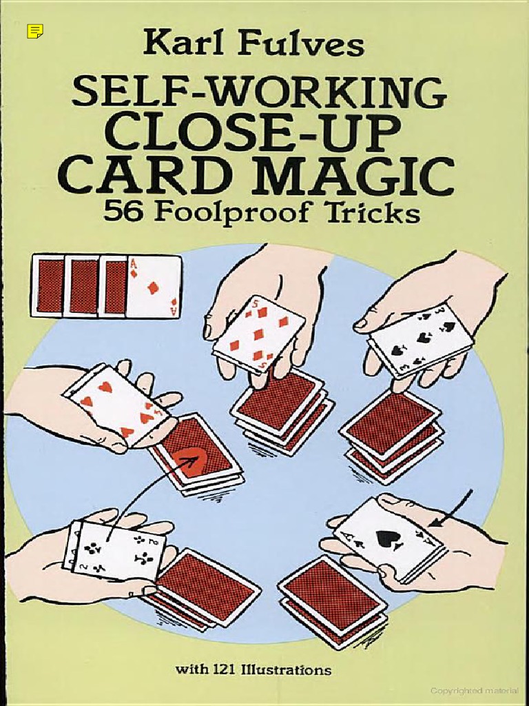 Self Working Close Up Card Magic Pdf