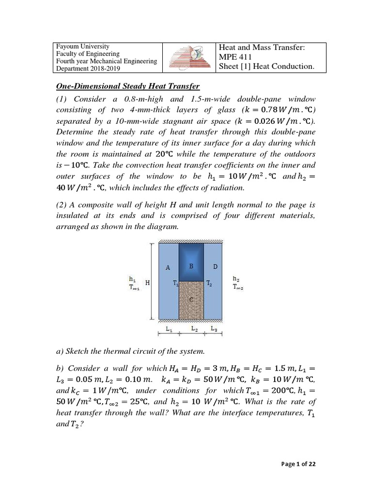 Heat Transfer and Mass Sheets Final | PDF | Heat Transfer | Relative Humidity