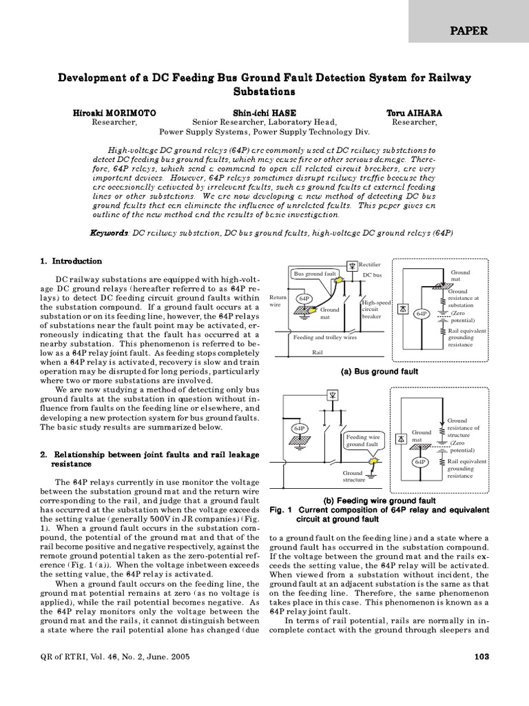 DC Ground Fault | PDF | Electrical Substation | Relay