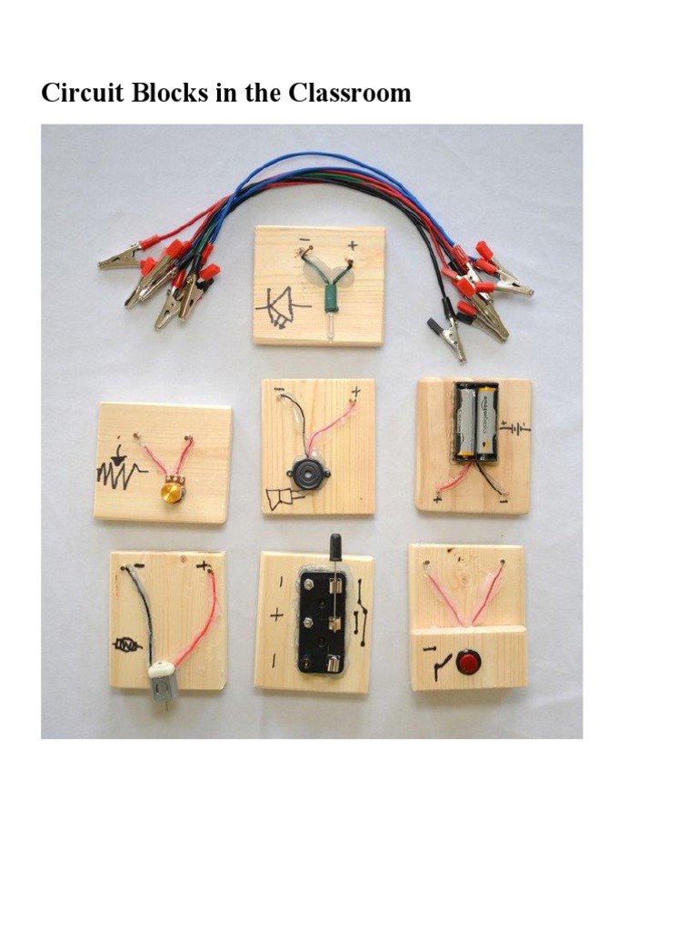Circuit Blocks in The Classroom | PDF | Series And Parallel Circuits ...