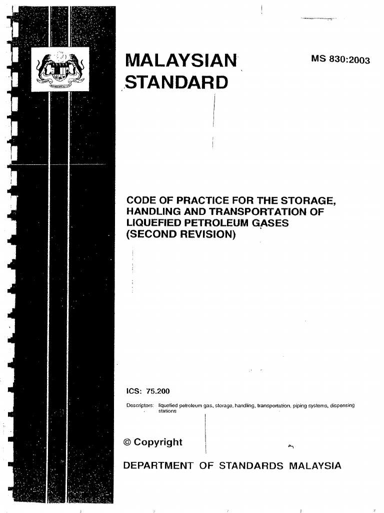 MS 830-2003 - 2nd Rev | PDF